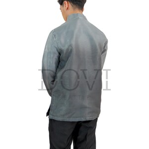 Sophisticated Gray Ombre Barong Tagalog - Modern Filipino Formal Wear ...