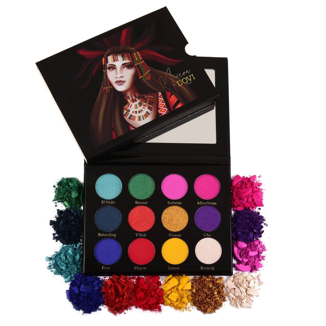 Morena Tribe of T'boli Eyeshadow Palette by Dovi Seattle - Etsy