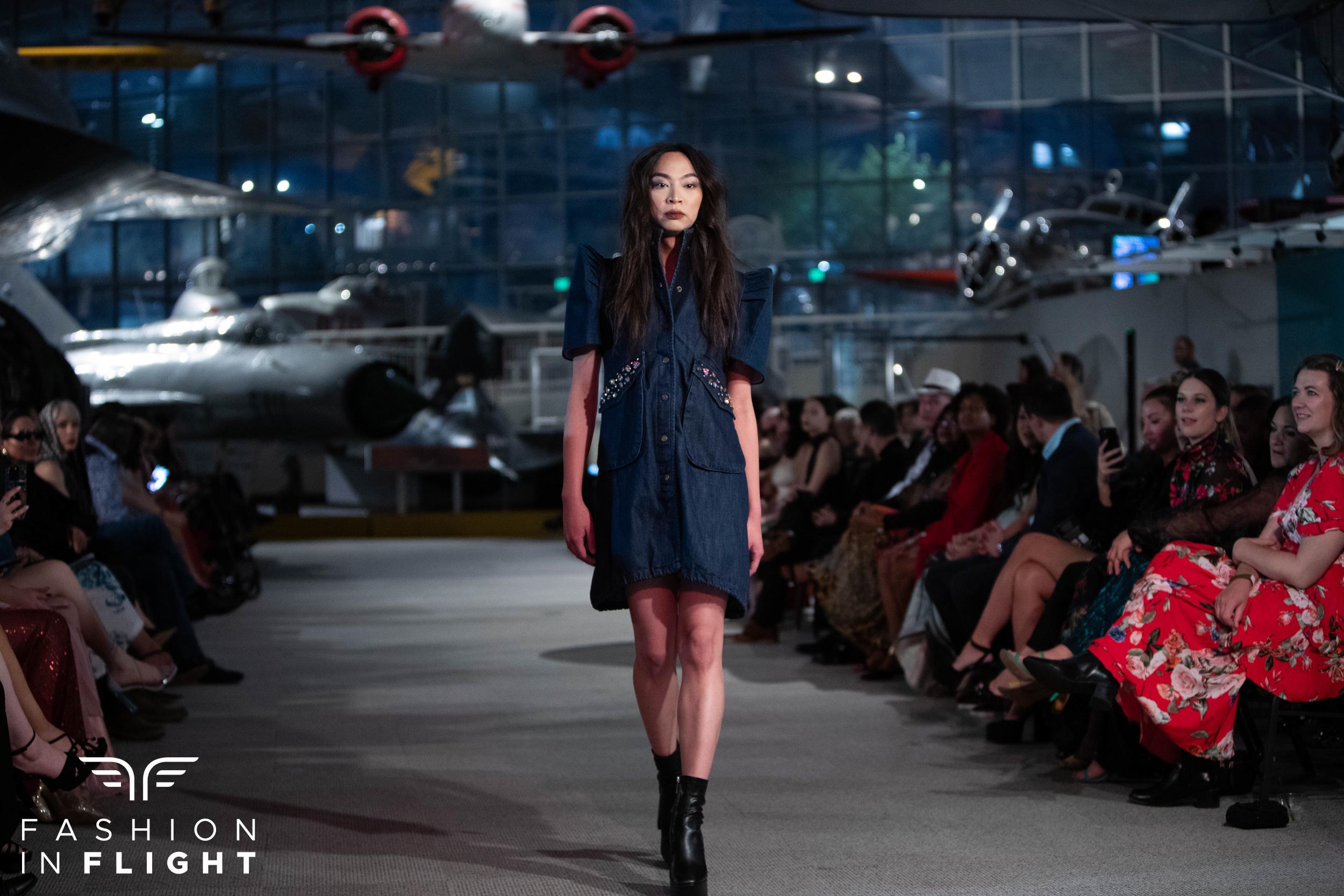 Contemporary Denim Filipiniana Hoodie Dress: Fusion Philippine Fashion ...
