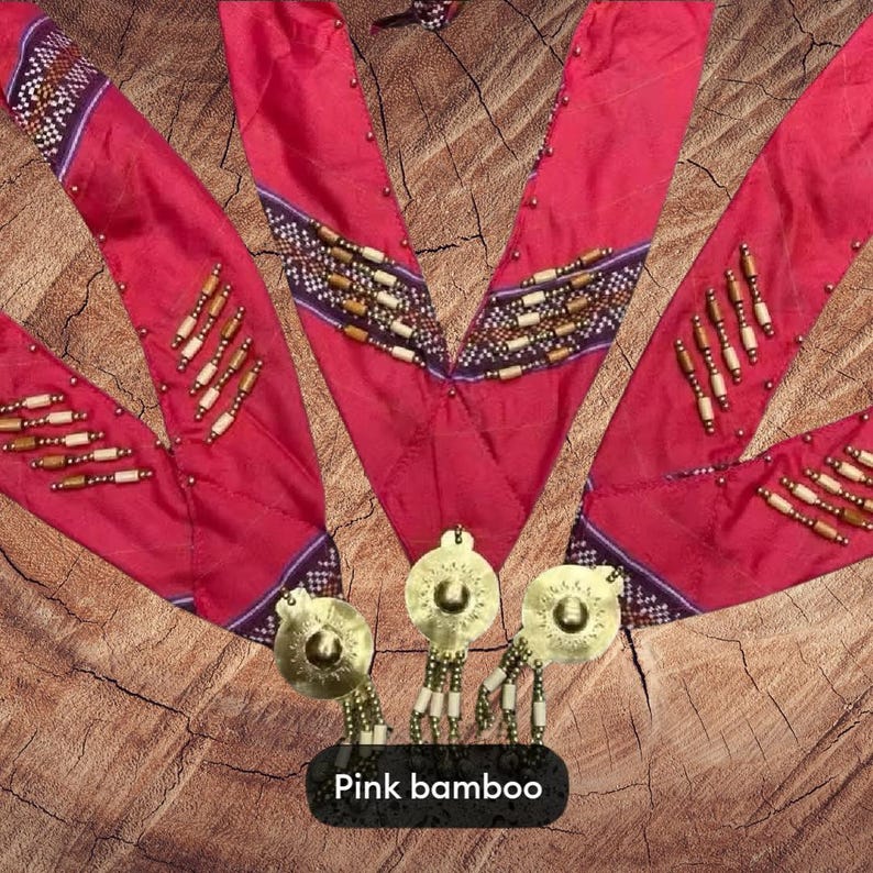 Filipino Tribal Ceremonial Garland: Ethnic Batik Tubaw Gong Lei for ...