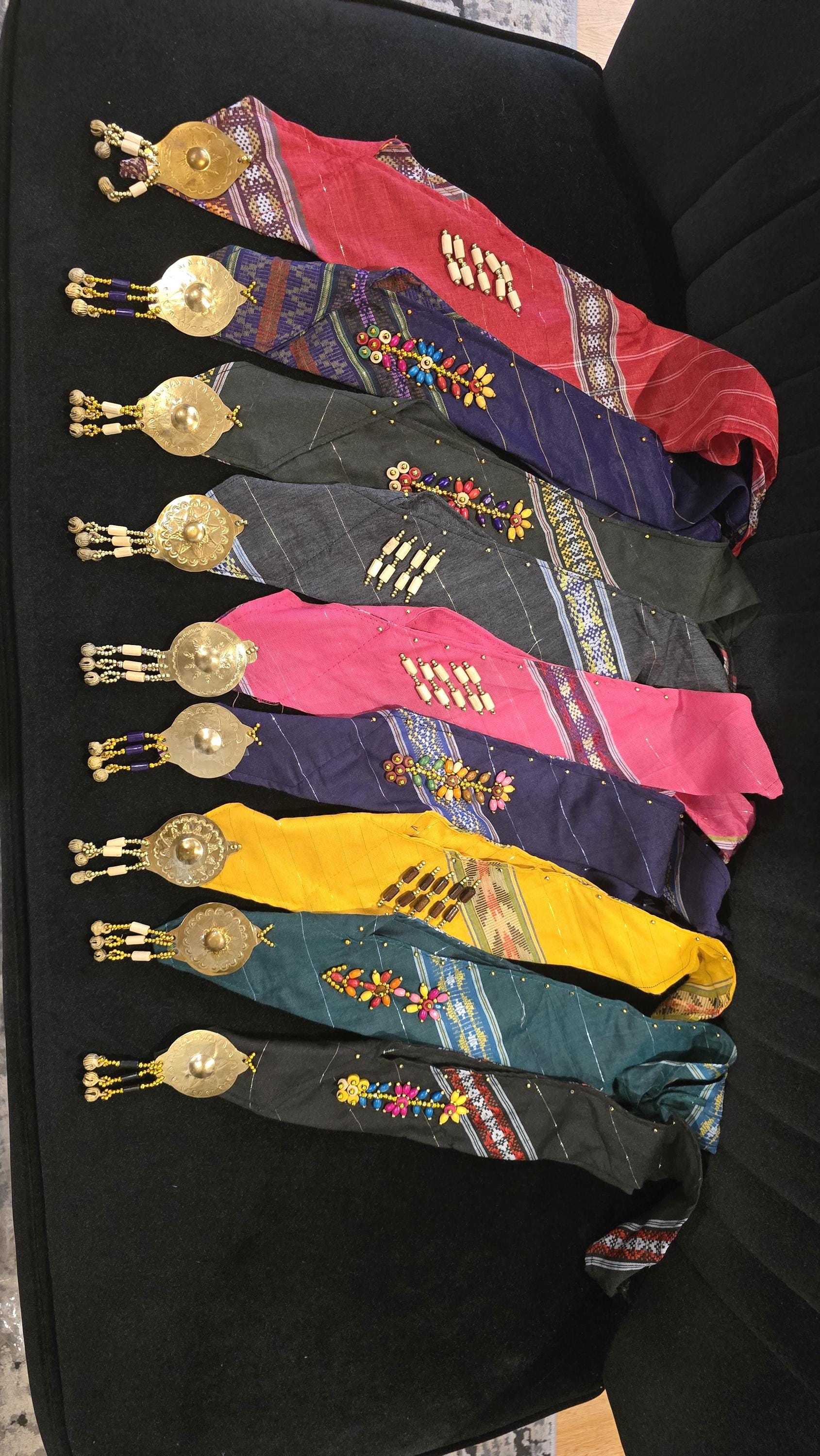 Filipino Tribal Ceremonial Garland: Ethnic Batik Tubaw Gong Lei for ...