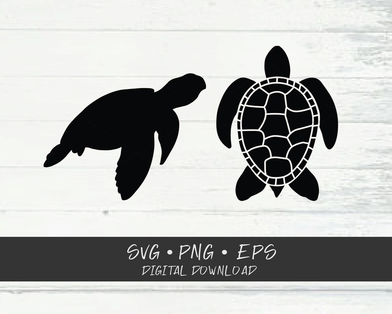 Sea Turtle SVG Cricut Cut Files SVG Shirt SVG - Etsy