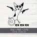 Cat Pew Pew Pew SVG; Cricut Cut Files; SVG; Shirt SVG; Clipart - Etsy