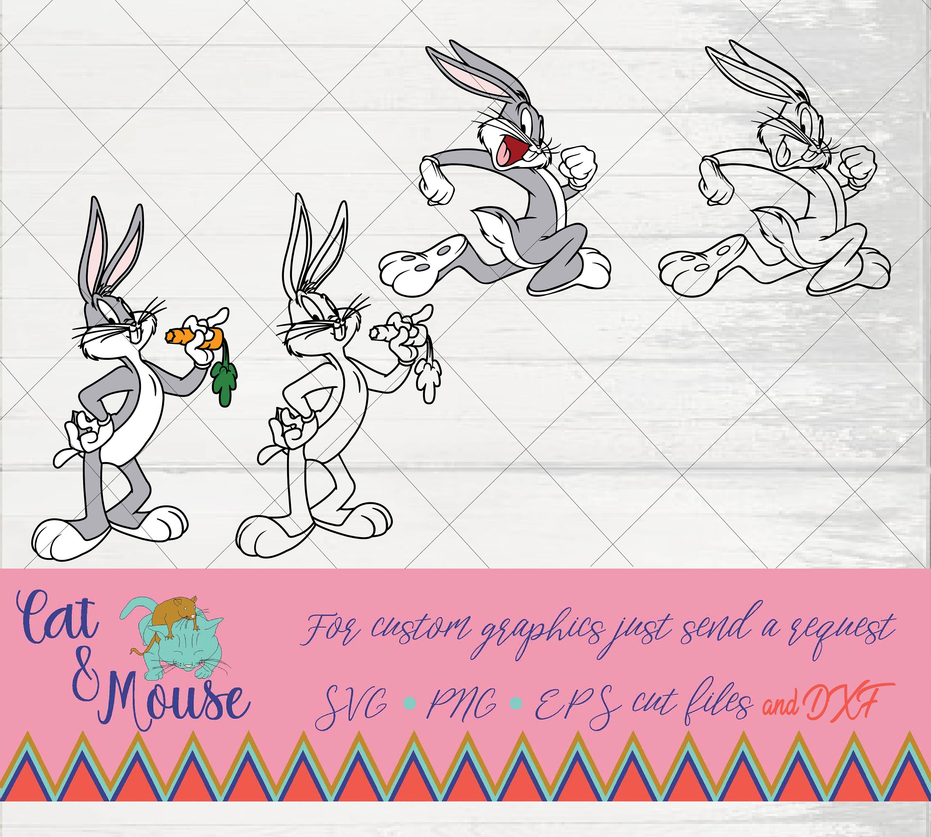 Bugs Bunny SVG Cricut Cut files SVG Shirt SVG | Etsy