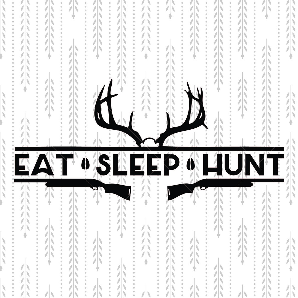 Eat Sleep Hunt SVG; Cricut Cut Files; SVG; Shirt SVG; Clipart - Etsy