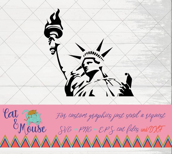 Statue of Liberty SVG Cricut Cut Files SVG Shirt SVG - Etsy