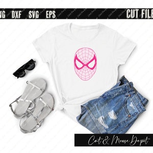 Spidergirl Pink SVG; Cricut Cut Files; SVG; Shirt SVG - Etsy