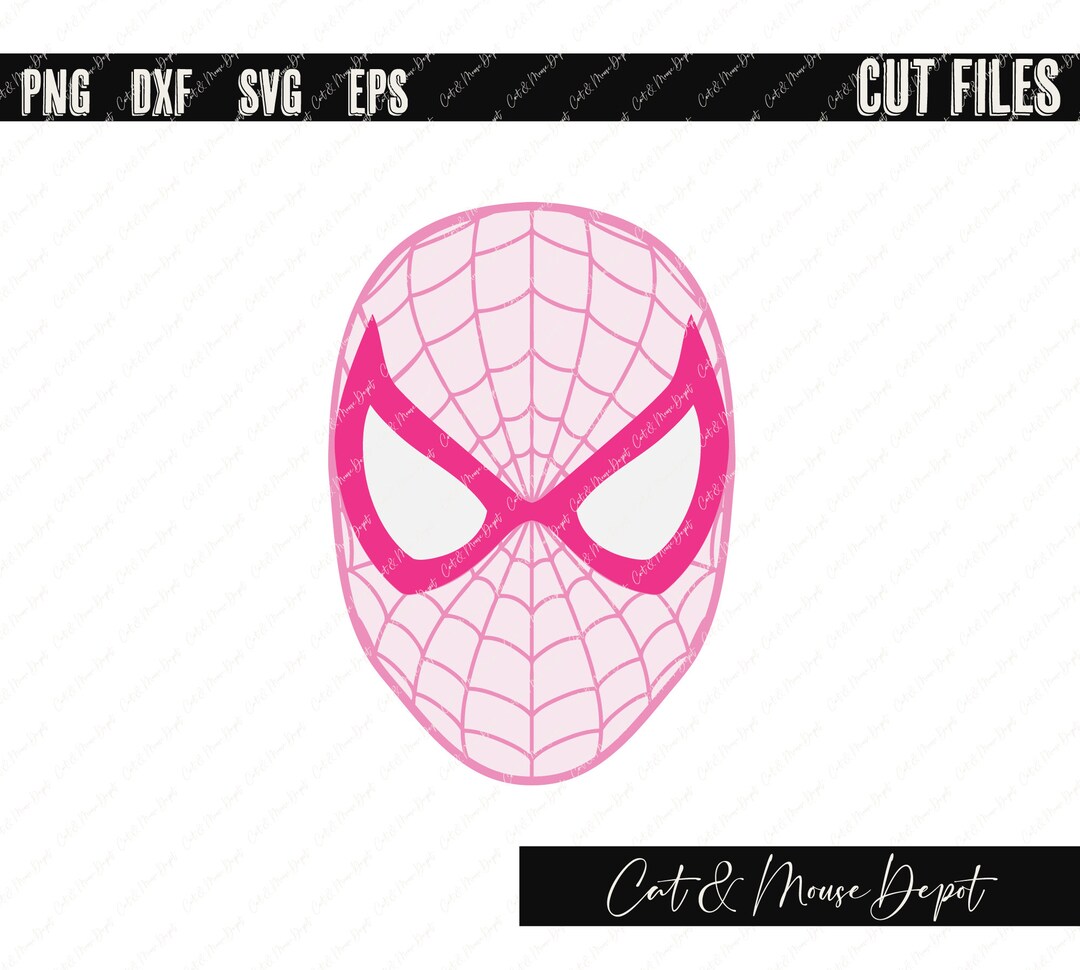 Spidergirl Pink SVG Cricut Cut Files SVG Shirt SVG - Etsy