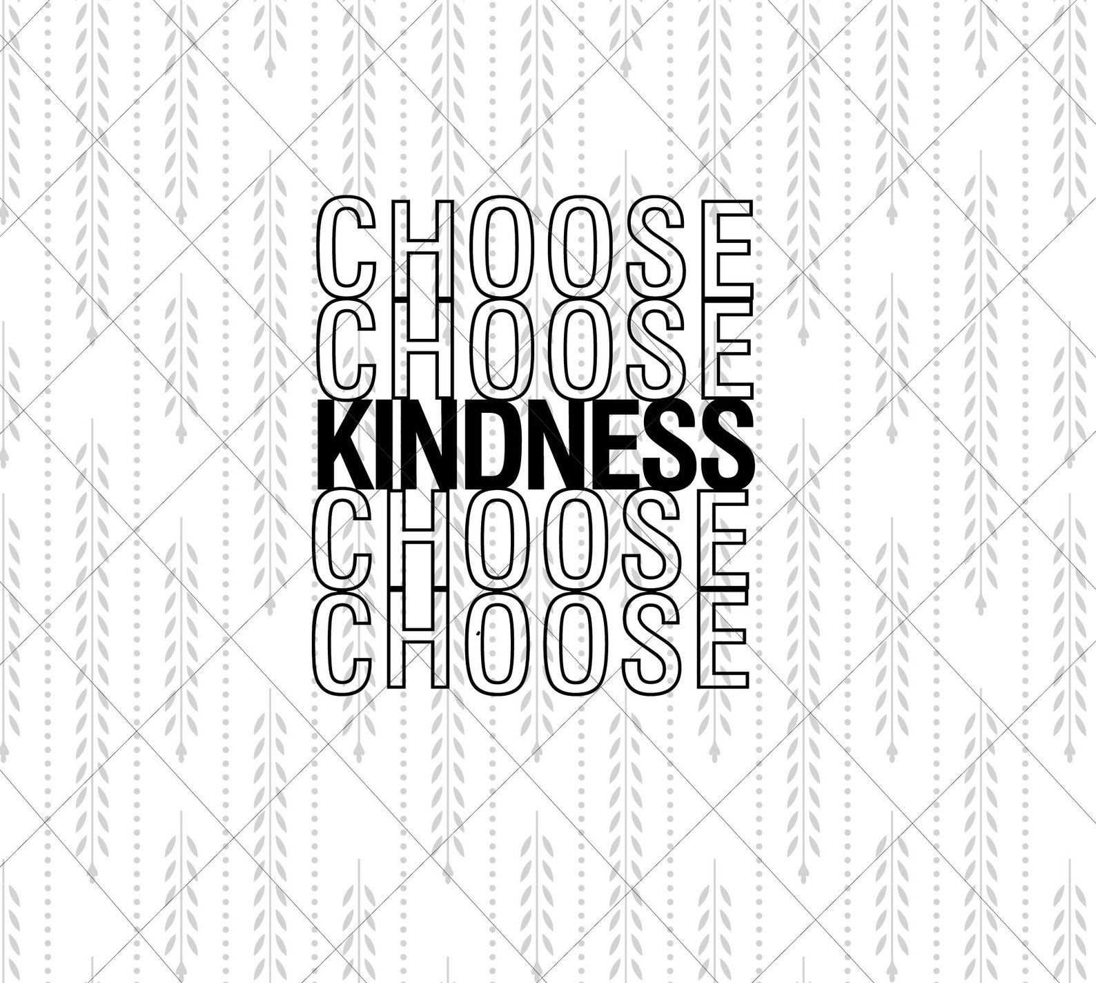 Choose Kindness SVG Cricut Cut Files SVG Shirt SVG - Etsy