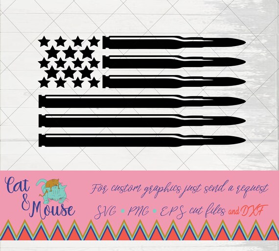 Bullets Flags Shirt Svg American Flag Svg Vector Images & Graphics For