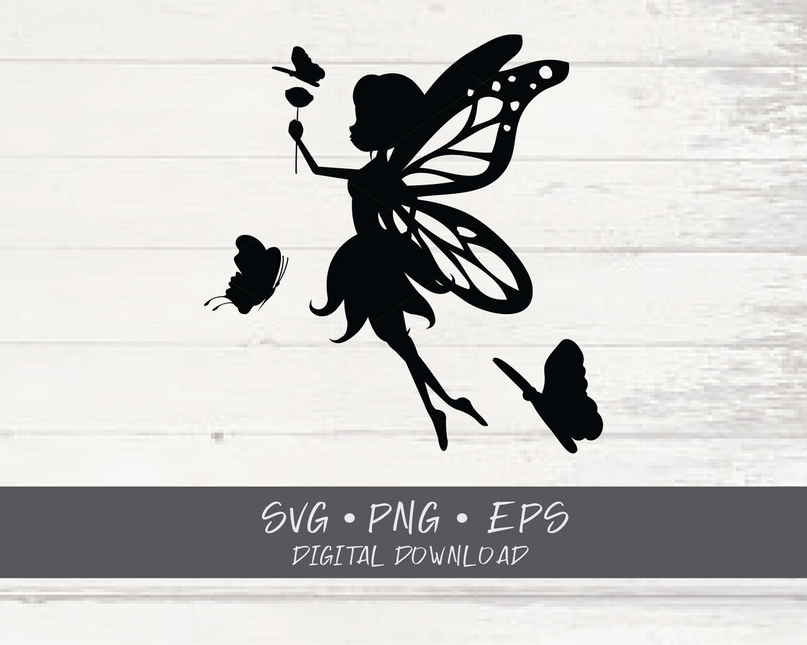 Fairy SVG; Cricut Cut Files; SVG; Shirt SVG; Clipart - Etsy