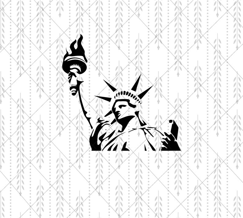 Statue of Liberty SVG Cricut Cut Files SVG Shirt SVG - Etsy