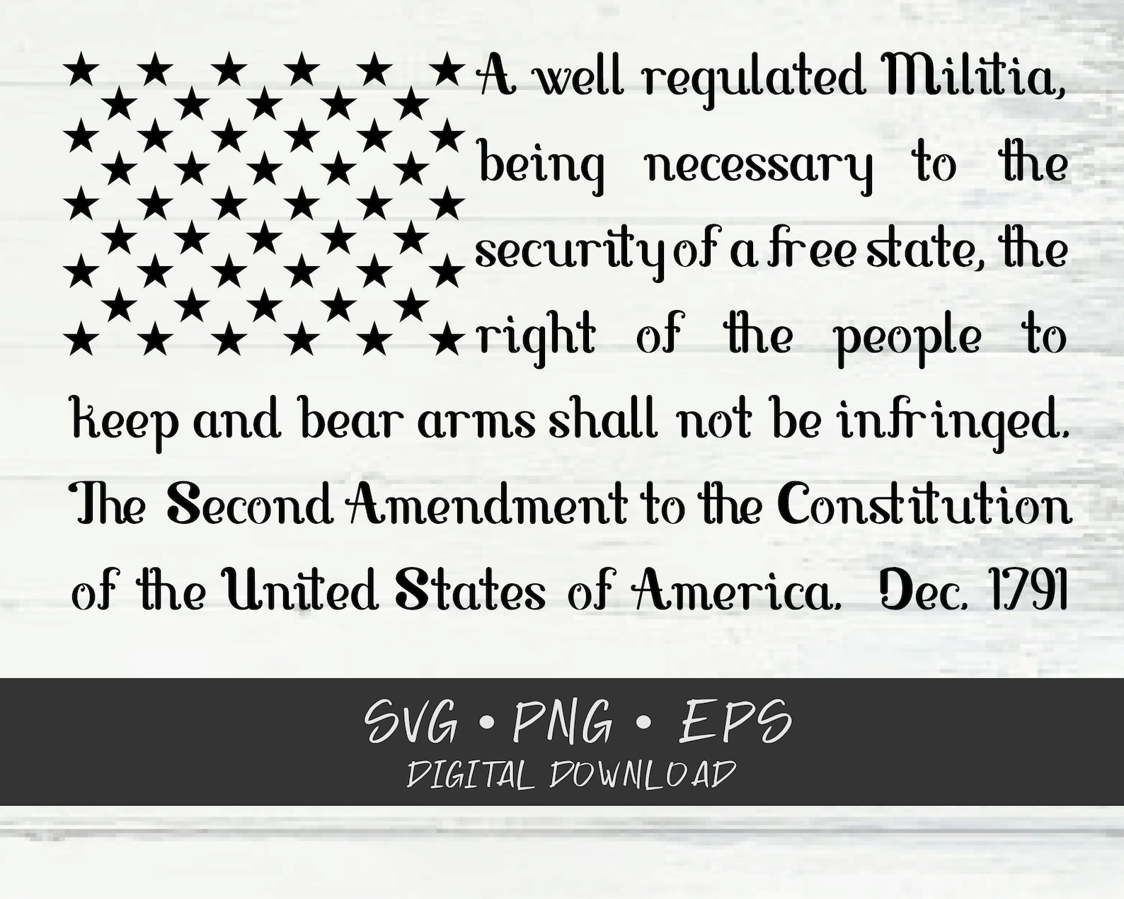 2nd Amendment Flag SVG; Cricut Cut Files; SVG; Shirt SVG; Clipart - Etsy