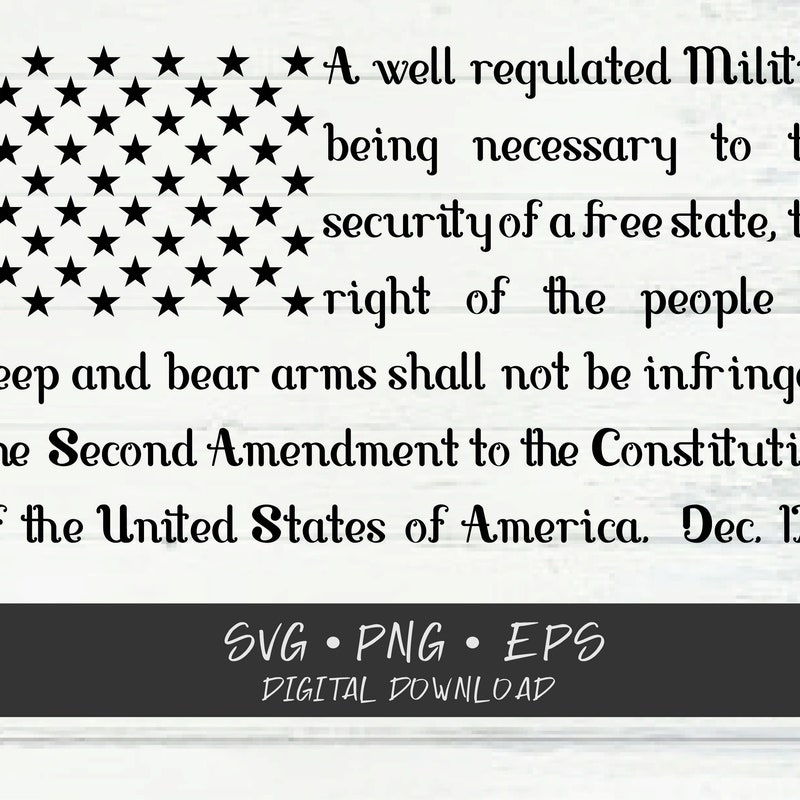 2nd Amendment - Etsy