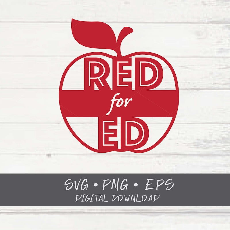 Red for Ed Tshirt - Etsy