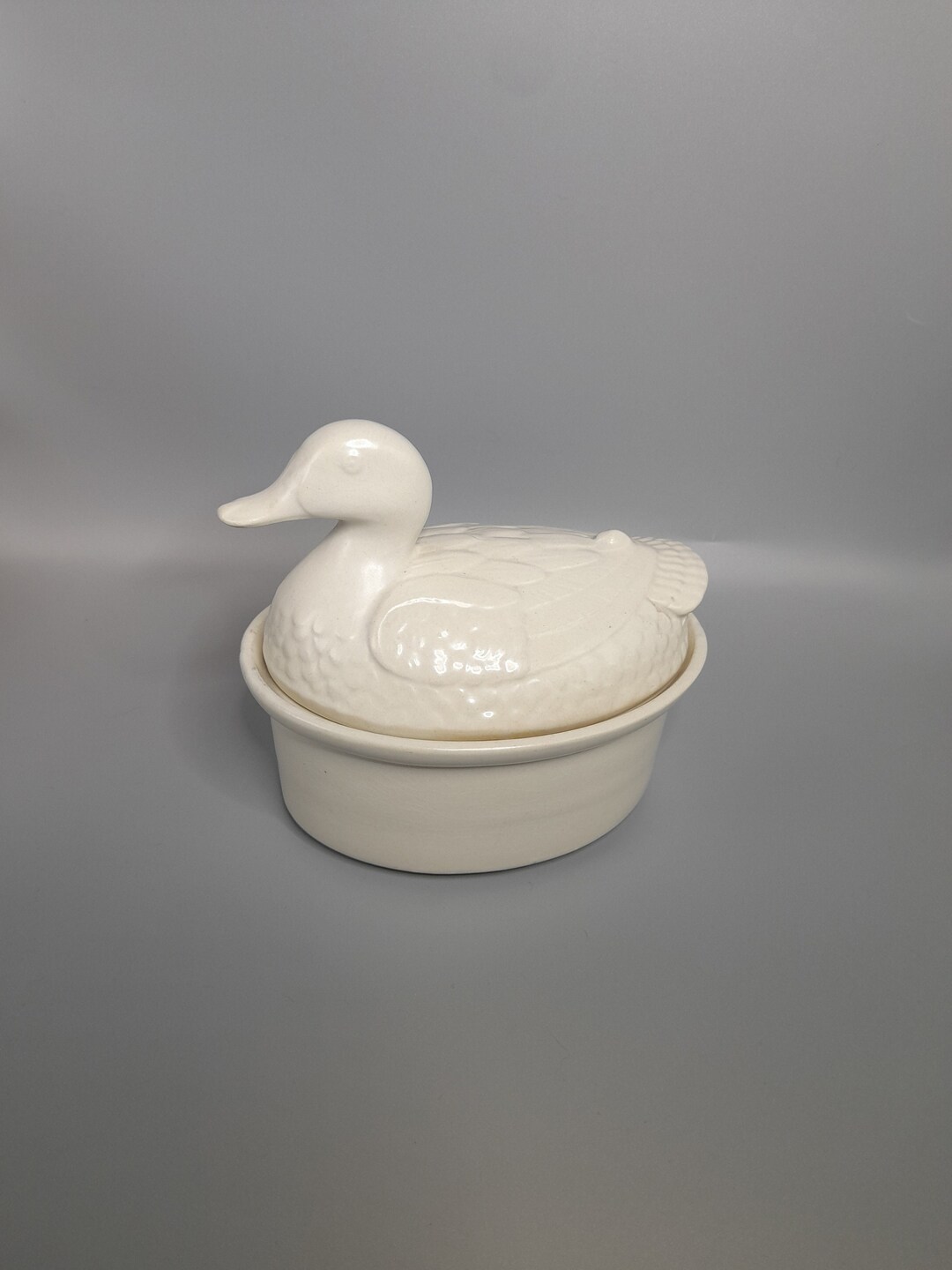 Eend Terrine Brand Subtil Made in Portugal White Porcelain Tray - Etsy