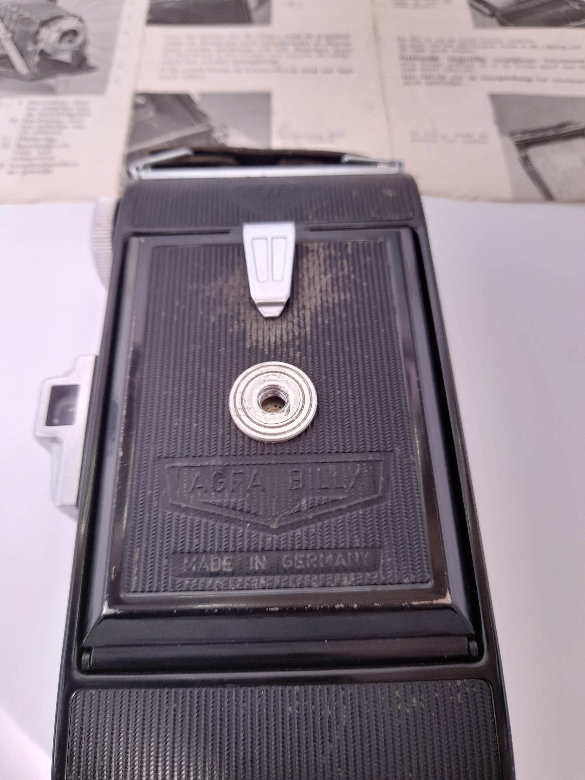 Vintage Agfa Billy 1 Camera With Manual and Leather Carry Case German ...