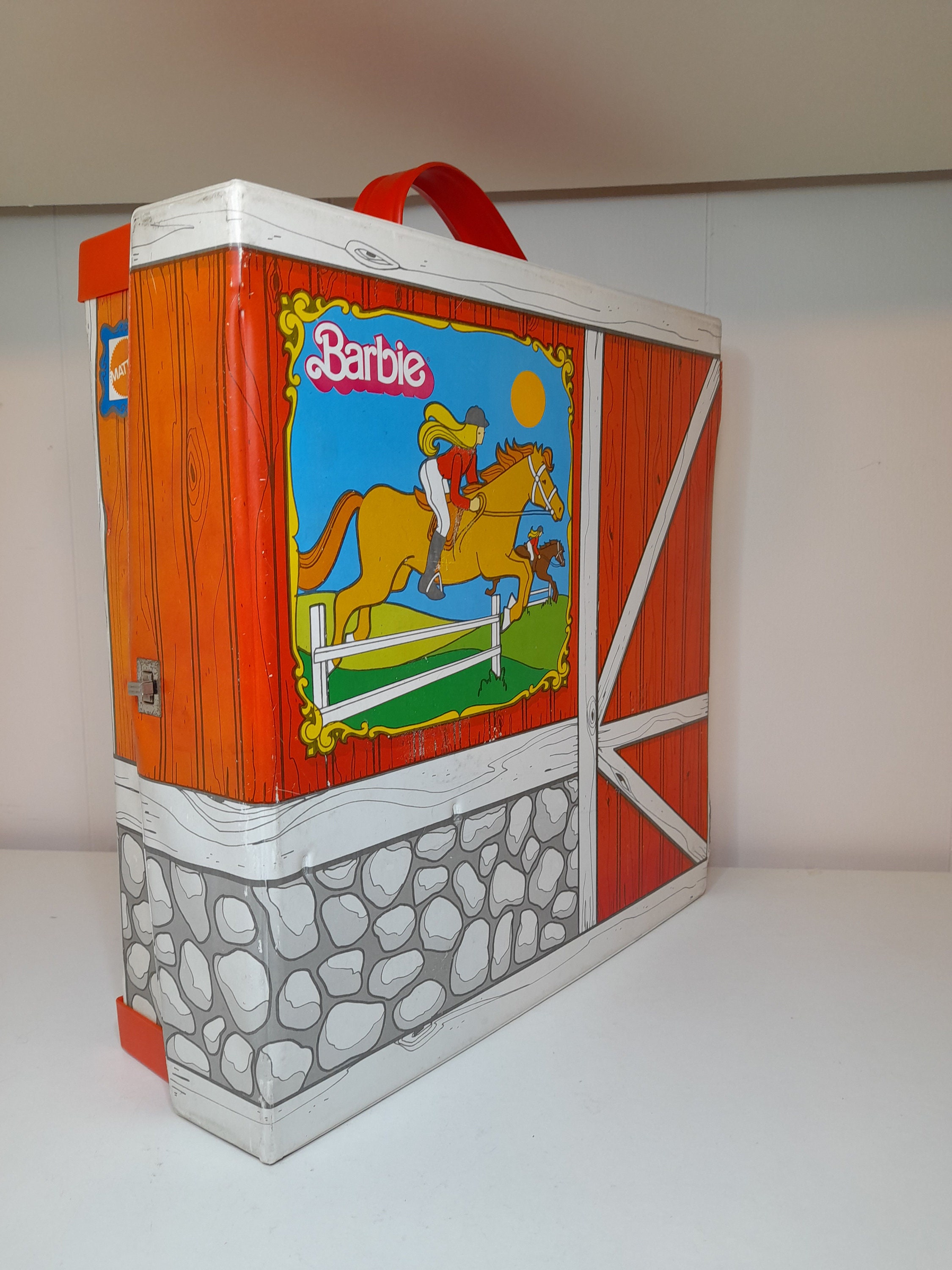 Vintage Barbie European Equestrian Fox Hollow Stable 1976 - Etsy