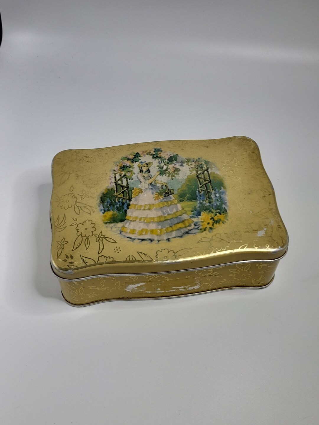 Vintage Mansfield Metalen Blik the Metal Box Company B.W. & M ...