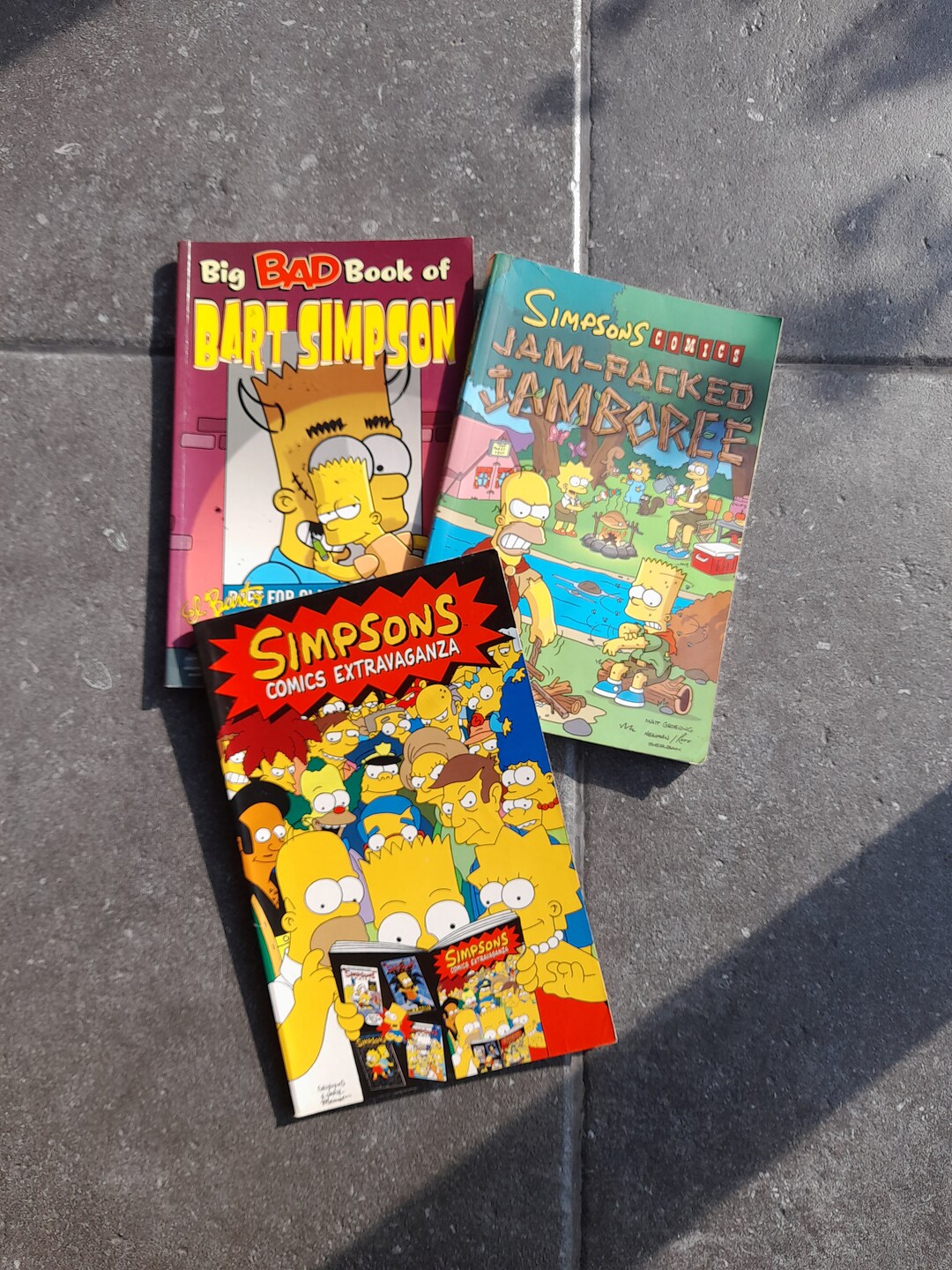 Vintage the Simpsons Set of 3 Comic Books - Etsy