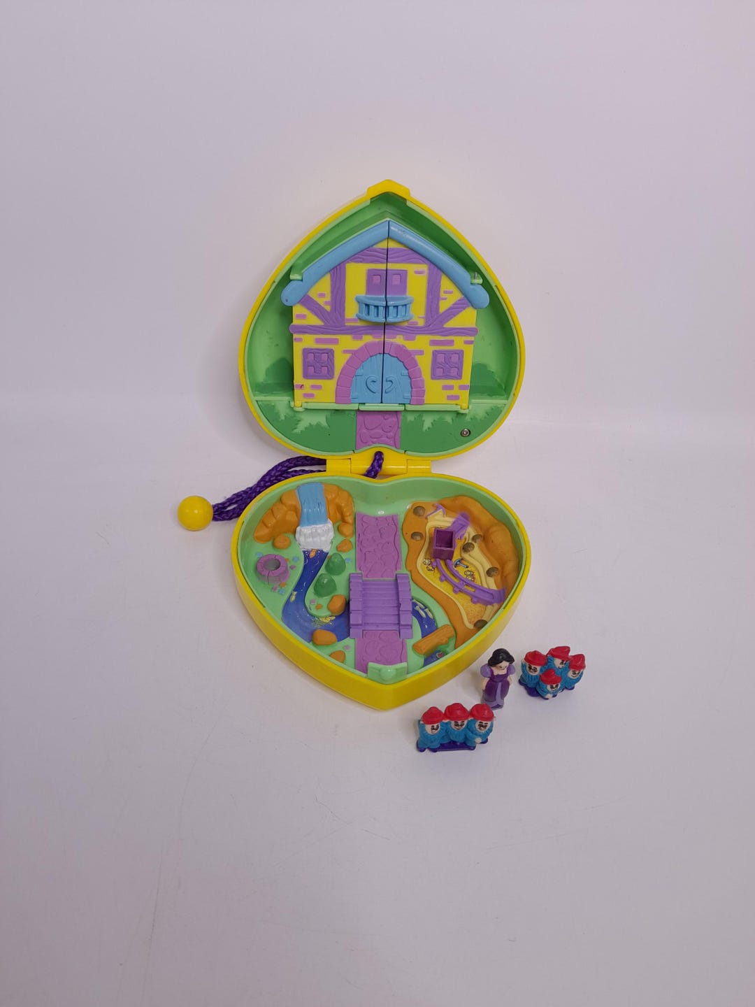 Vintage My Little Fairy Tales Snow White & the Seven Dwarfs Playset ...