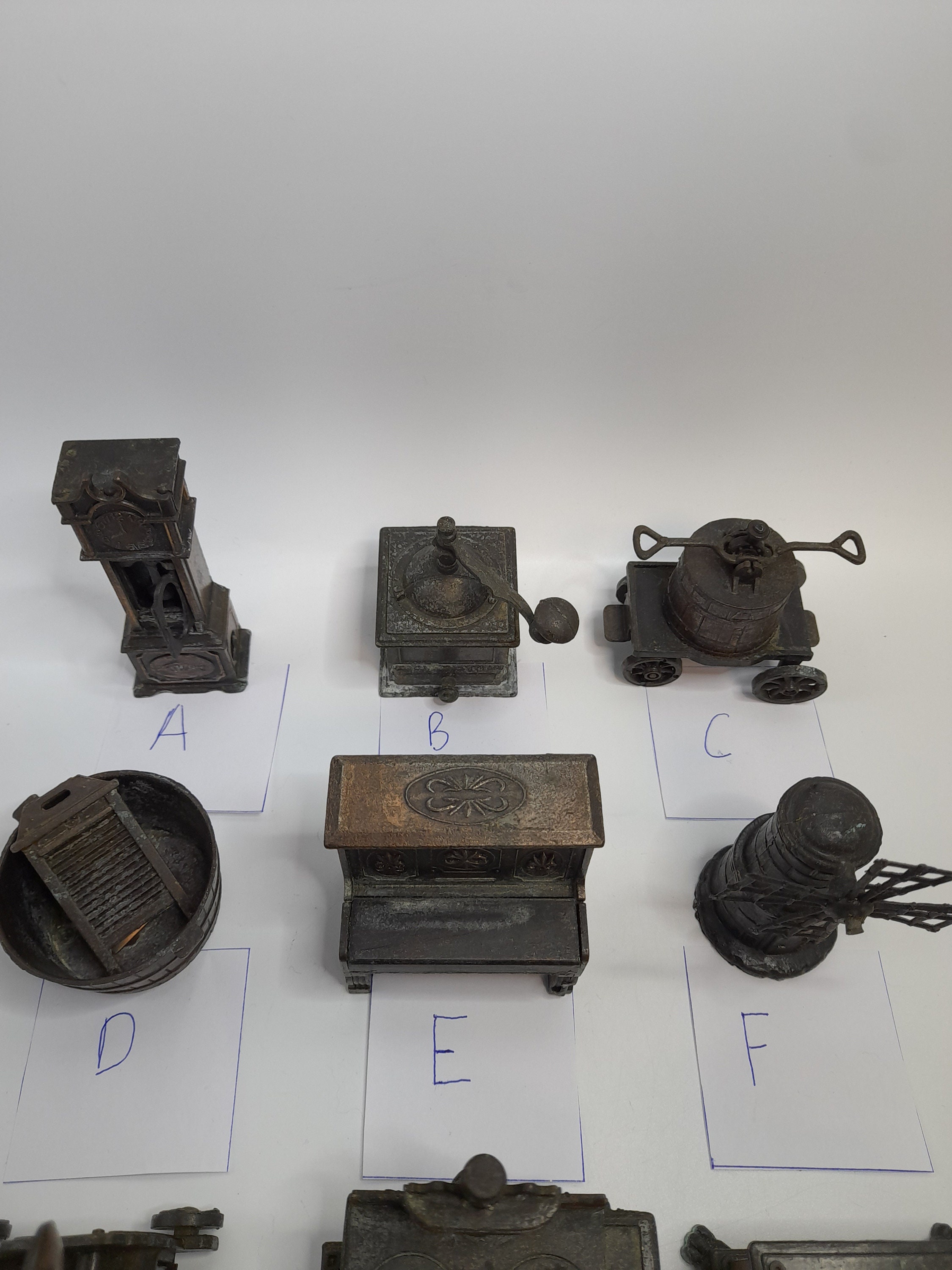 Miniatuur Puntenslijper Miniaturen Jaren 1980 Vintage Metalen ...