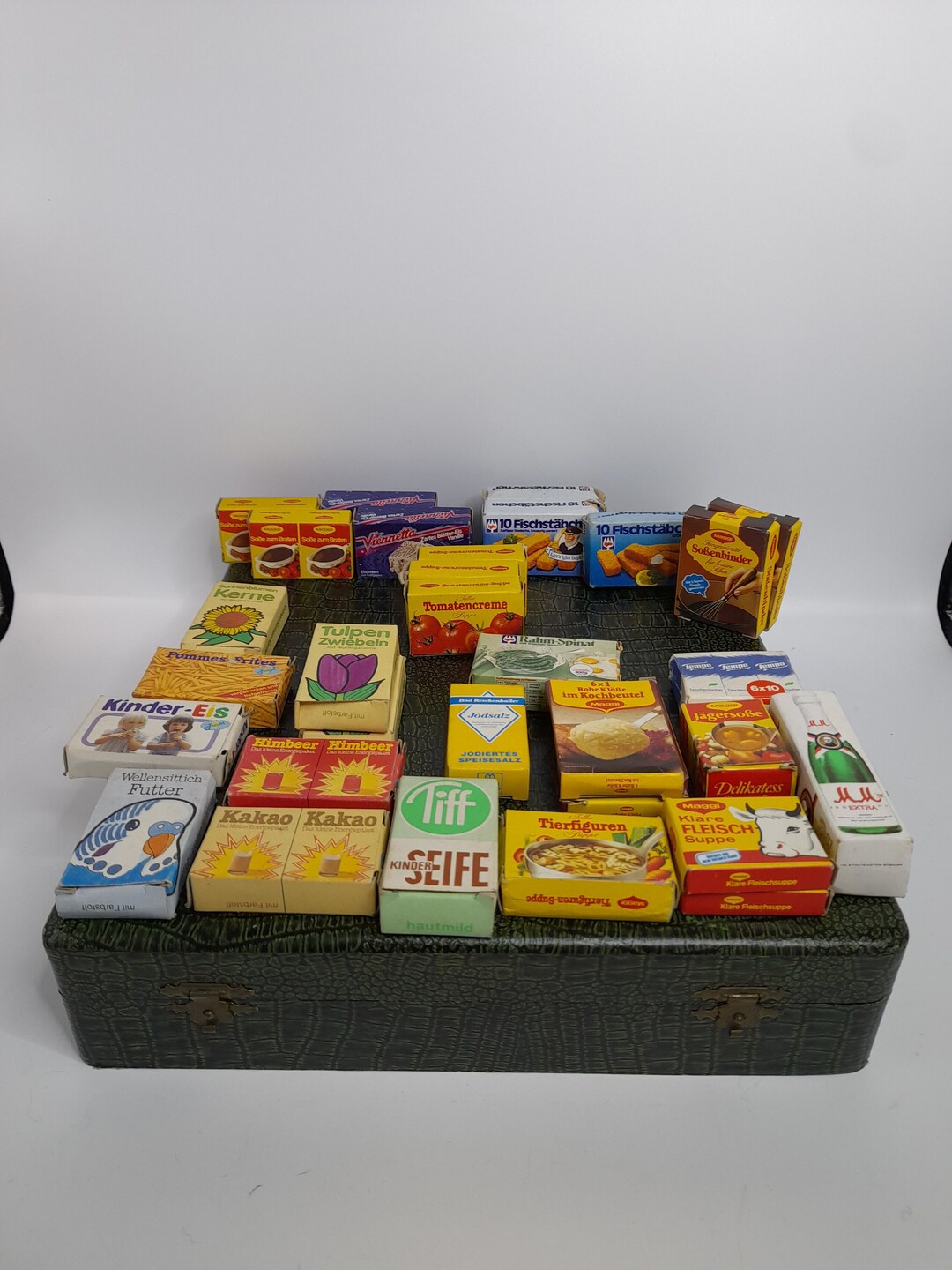 Vintage German Miniature Food Boxes Set of 31 1980's-1990's Food ...