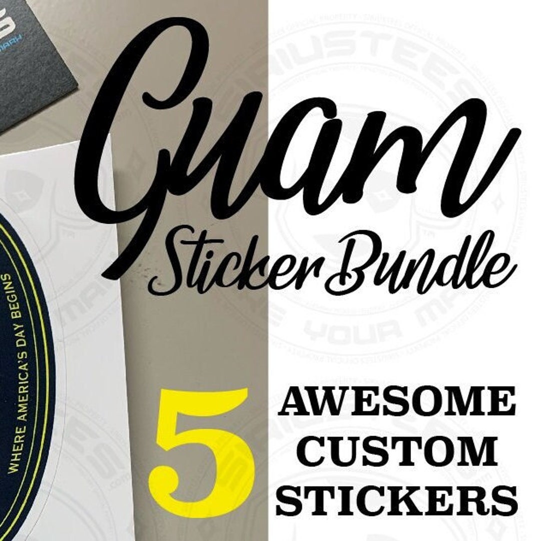 Guam Sticker Bundle - Etsy