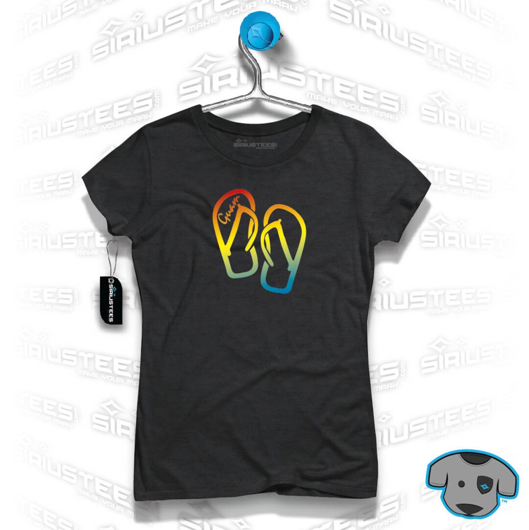 Guam Flip Flop Sandalias Camiseta Disponible en Unisex/His/Her Hafa ...