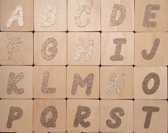 Sandpaper letters | Etsy