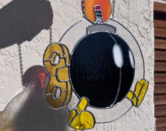 Video Game Inspired Stained Glass Panel made to Order - Etsy