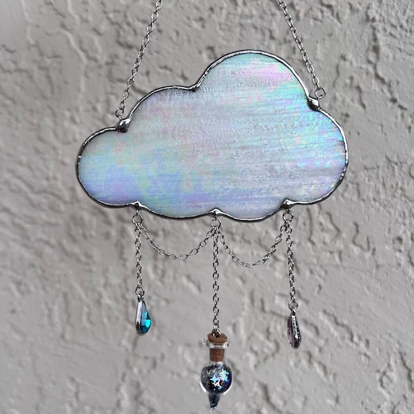 Stained Glass Cloud - Etsy