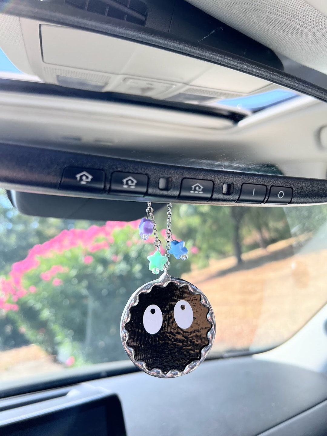 Stained Glass Soot Sprite Inspired Car Charm! - Etsy