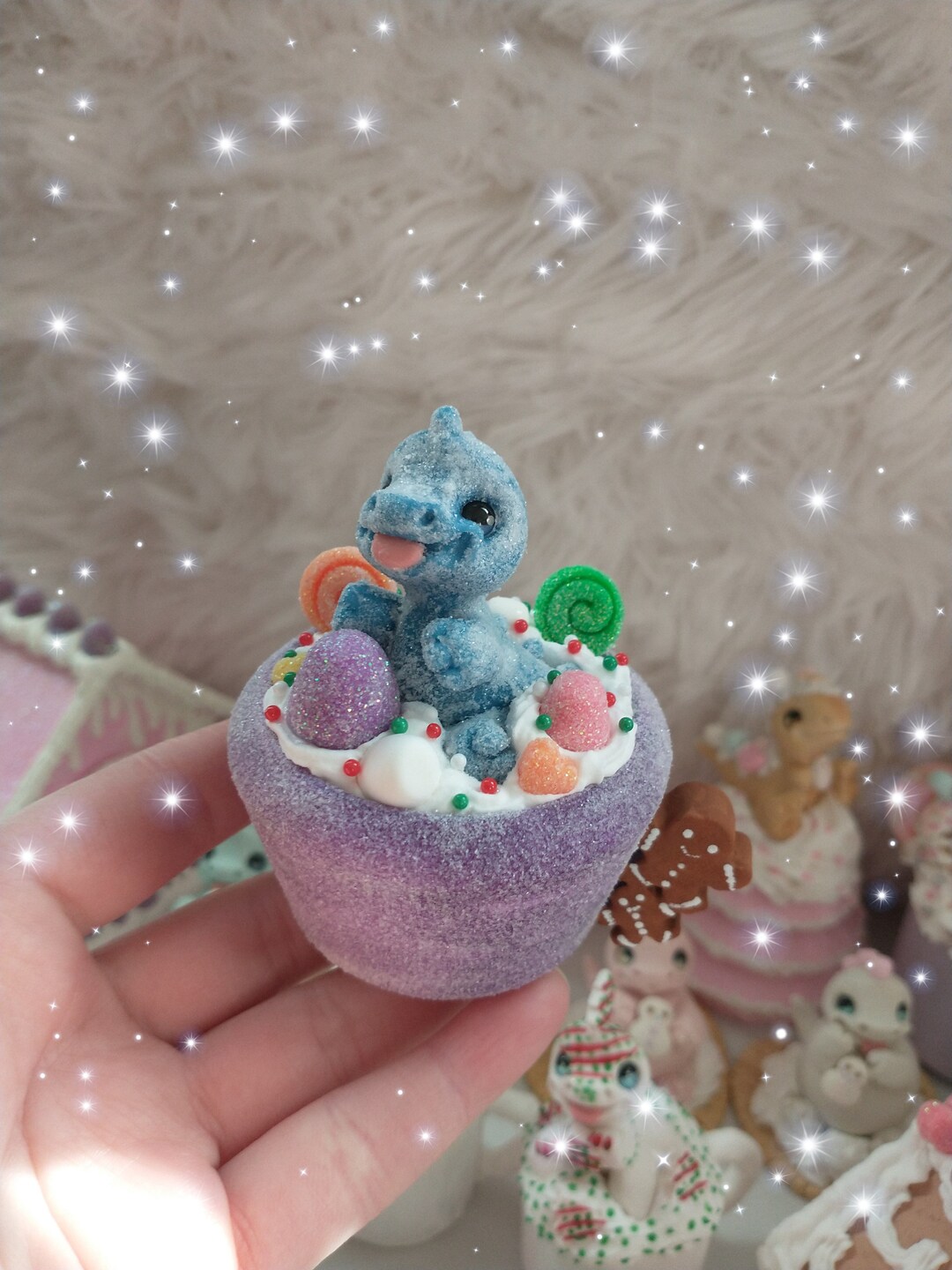 Meet blue Ba Ba De the Sweet Christmas Dino 2023 - Etsy