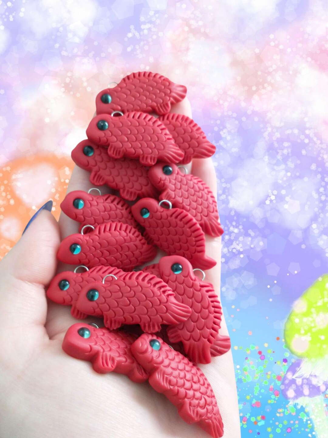 Swedish Fish Stegos/dinos Charm/pendant/ornament - Etsy
