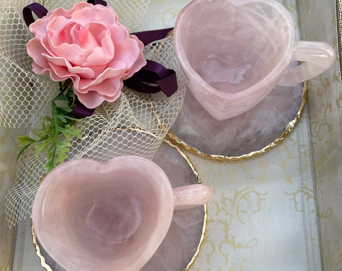 Heart Cups -crystal Cup -crystal Heart Shape Cups -crystal Glasses ...