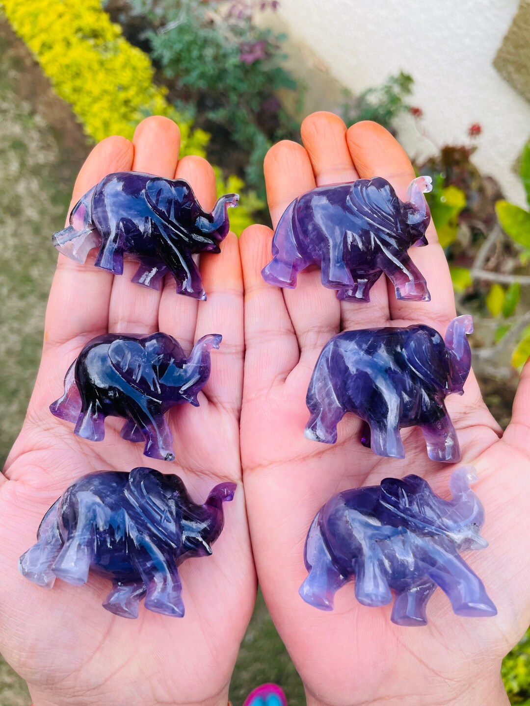 Elephant, Crystal Elephant, Amethyst, Amethyst Elephant, Gemstone ...