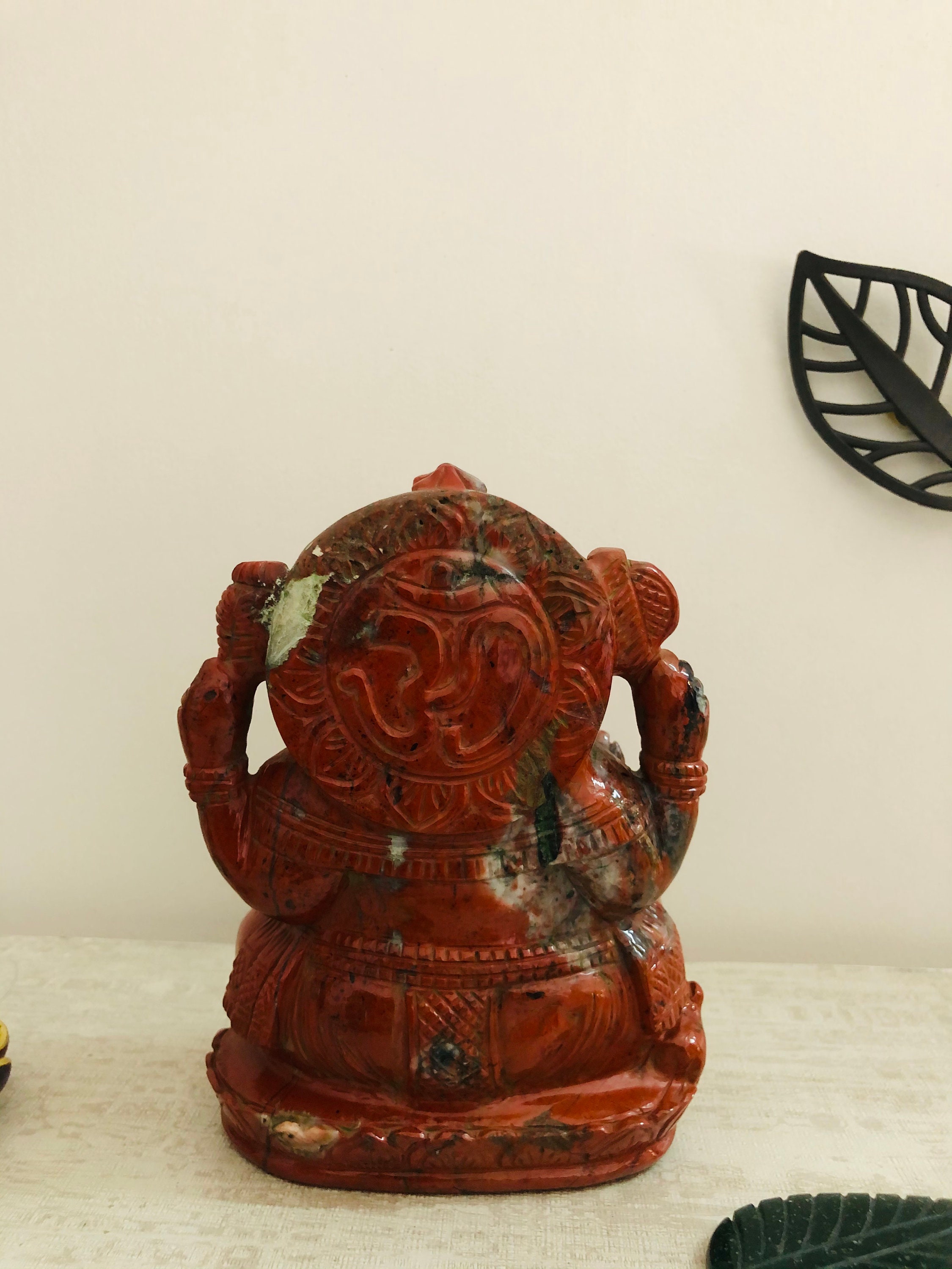Jasper rojo ganesha -jasper rojo -ganesh -talla de piedras preciosas ...