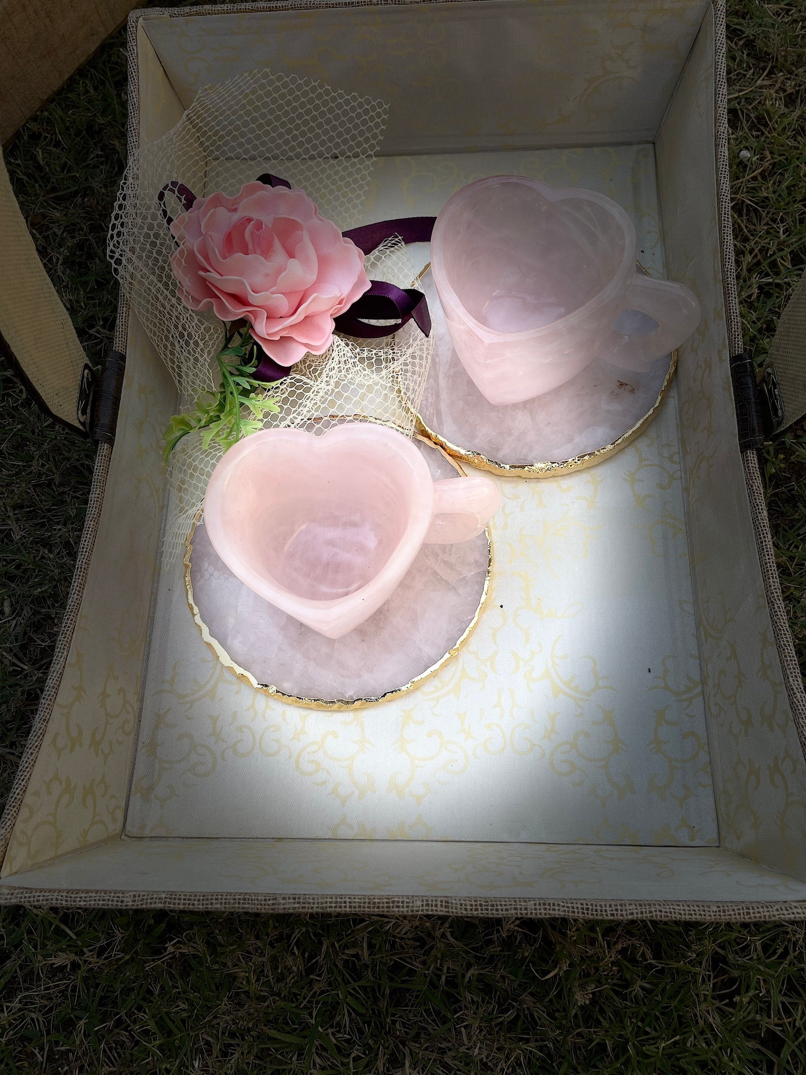 Heart Cups crystal Cup crystal Heart Shape Cups crystal - Etsy