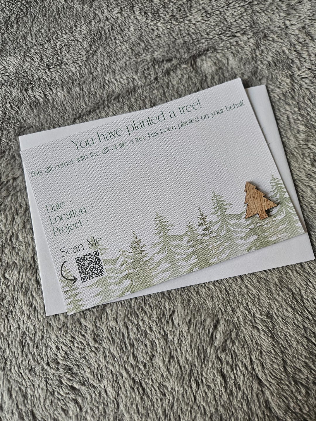 Plant A Tree Gift Card, Gift of Life, Eco Friendly Gift Card, A Living ...