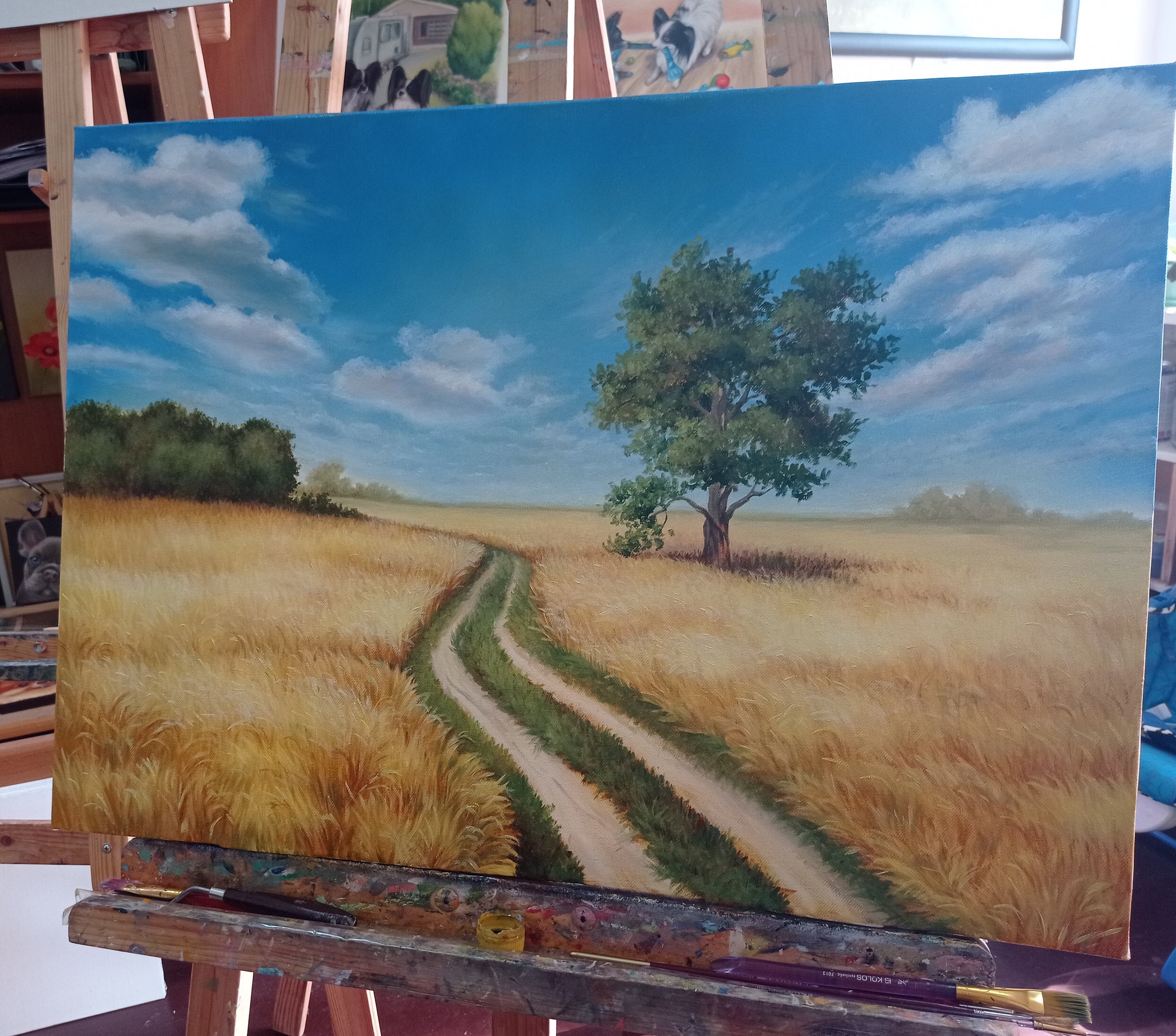 Custom Landscape Oil on Canvas Custom Painting Personal | Etsy