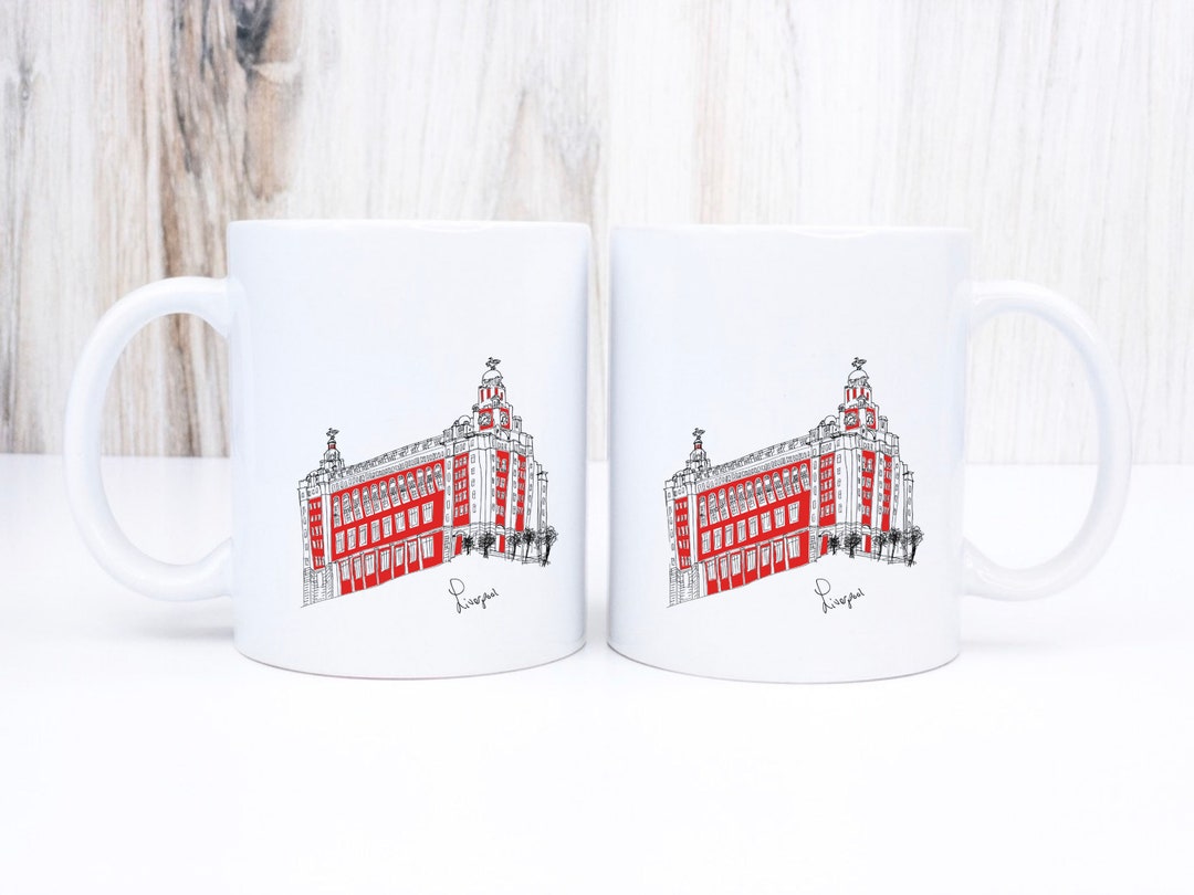 Liverpool Coffee Mug, Liverpool Fc Mug, Cityscape Mug, Gift for Mum ...