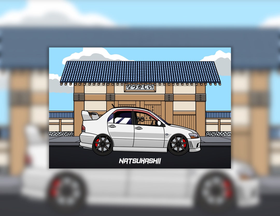 Jdm Car Poster Japanese Car Posters Tuner Car Poster Drift Car Poster ...