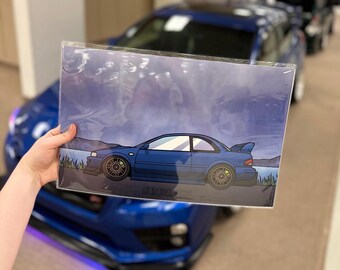 Jdm Car Poster Japanese Car Posters Tuner Car Poster Drift Car Poster ...