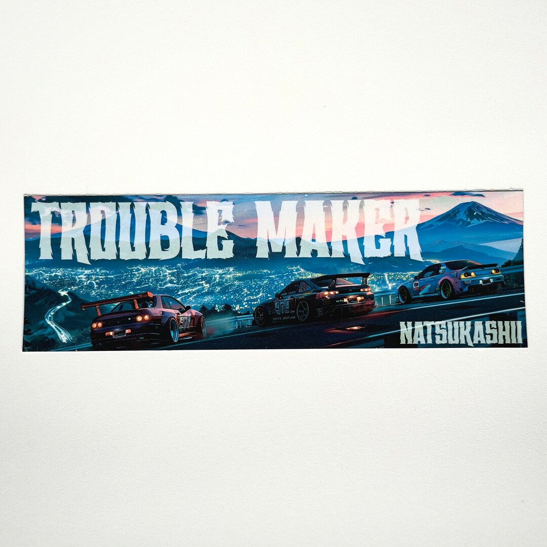 Trouble Maker Slap Sticker JDM Sticker for Car - Etsy