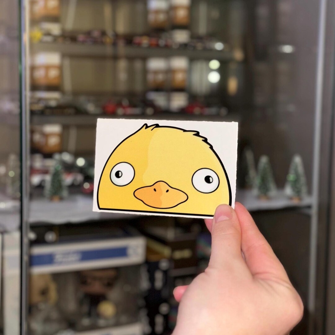 Waterproof Vinyl Anime Inspired Bath Duck Sticker Mechanic Sticker ...