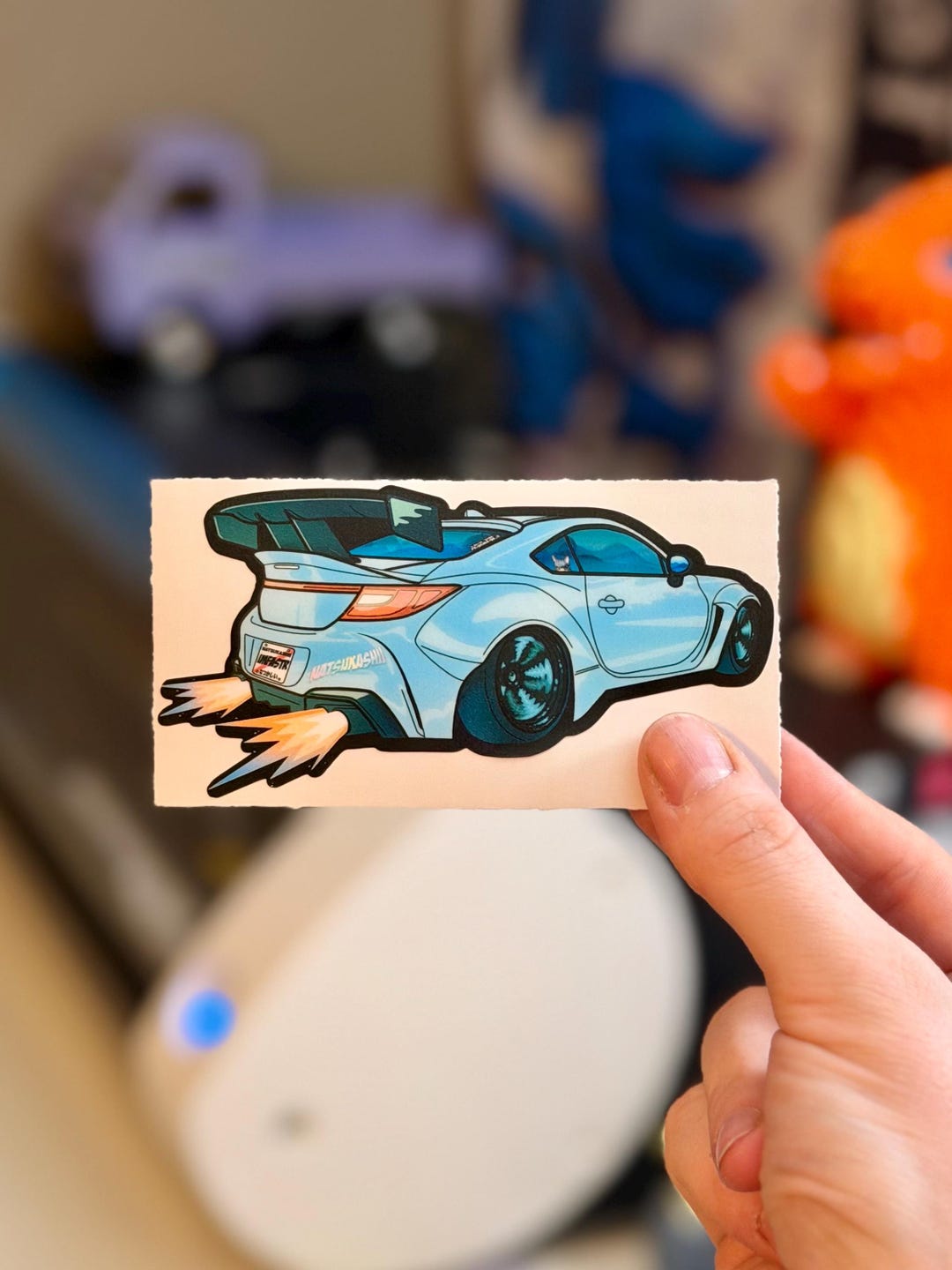 JDM Car Sticker | Cartoon Drift Car Vinyl Decal - Etsy