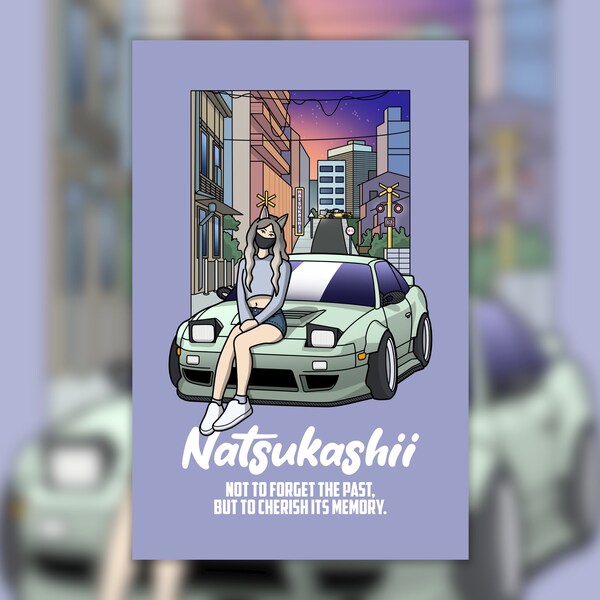 Japanese Car Racing Art - Etsy