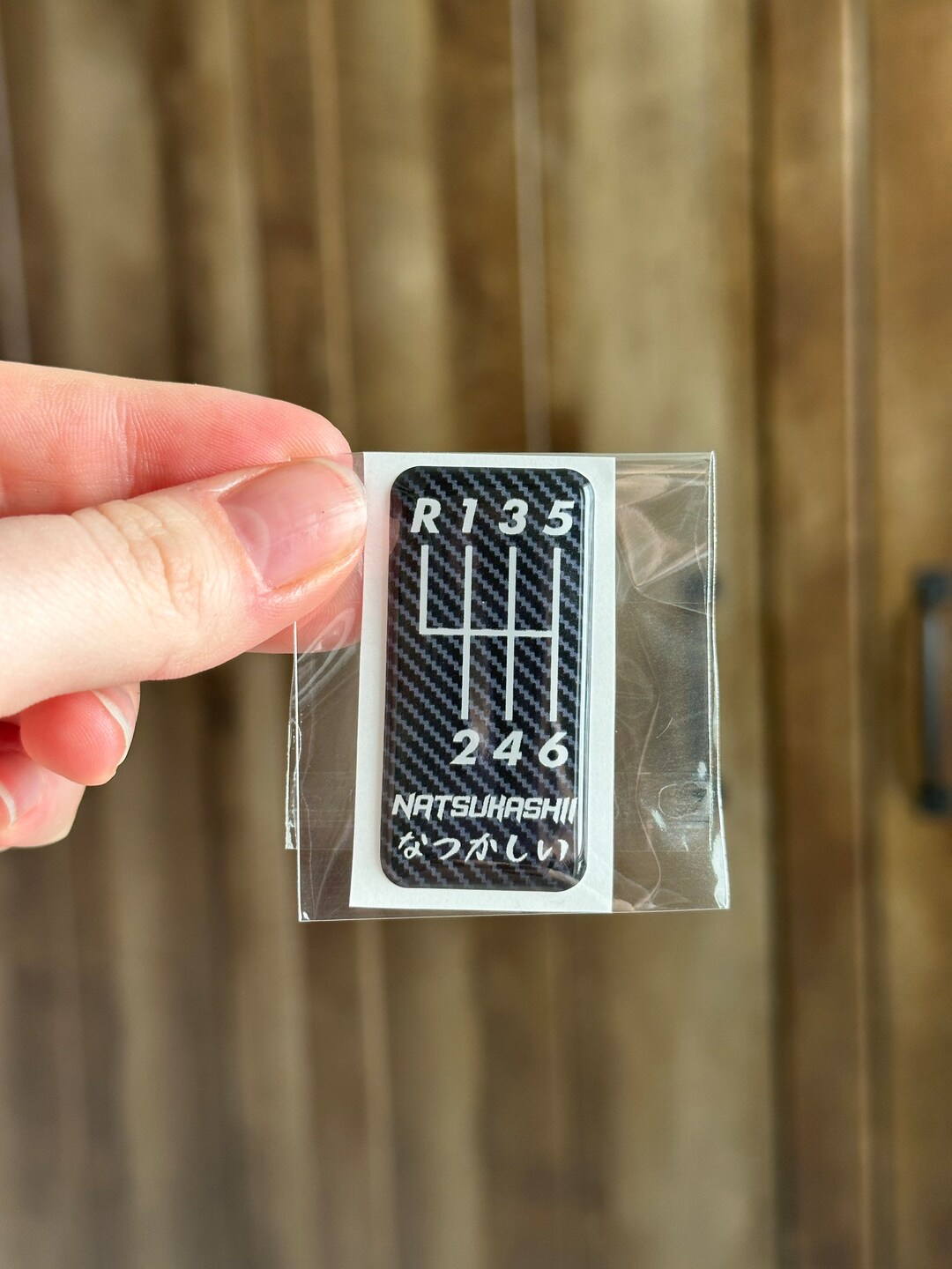 6‑speed Shift Pattern Vinyl Sticker – JDM Car Accessory / Manual Gear ...