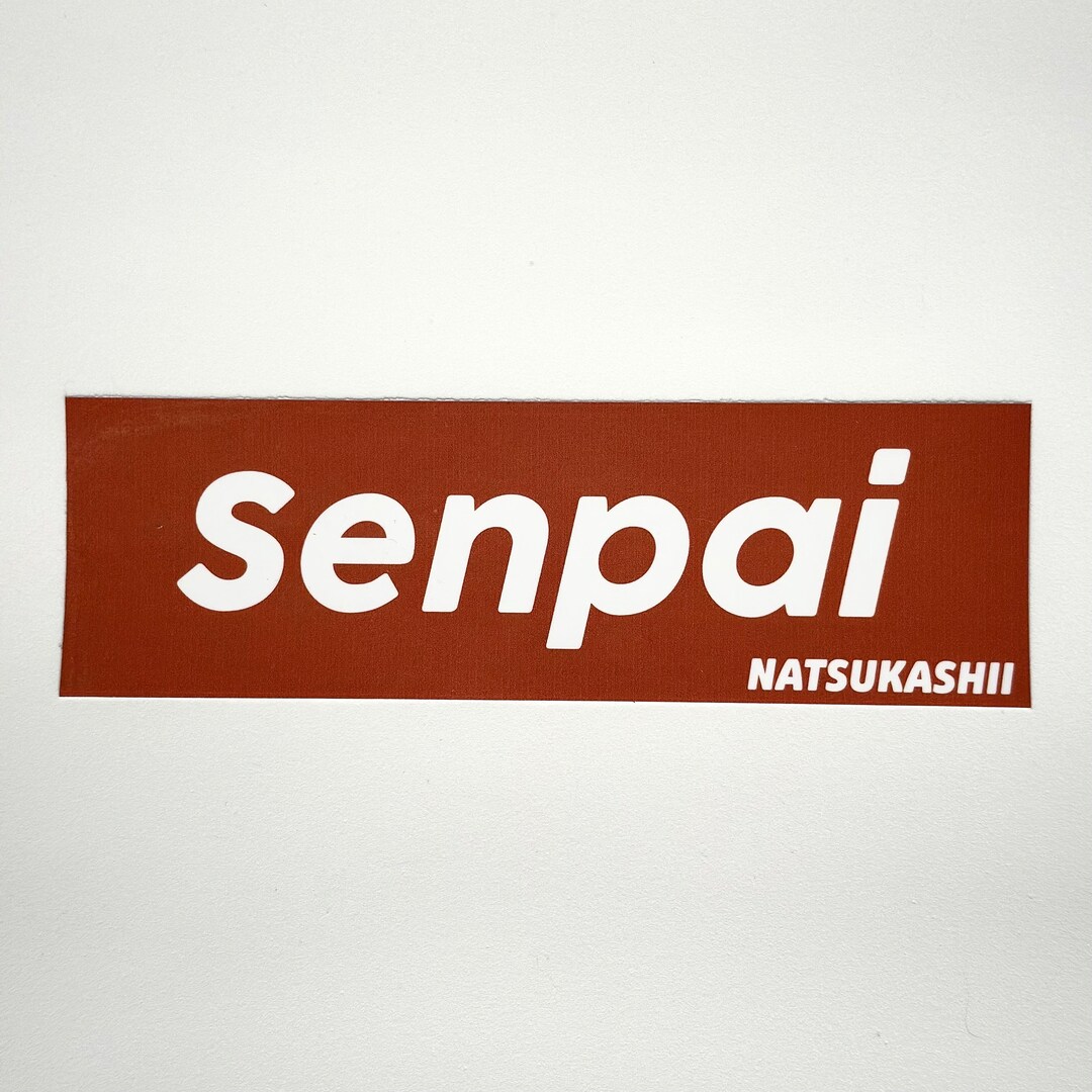 Senpai Slap Sticker JDM Sticker for Car - Etsy
